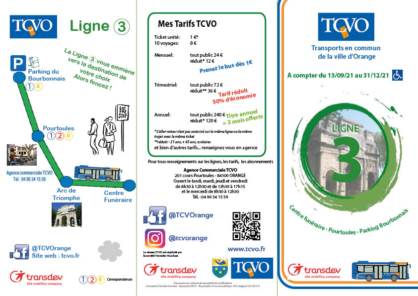 Lignes régulières - TCVO