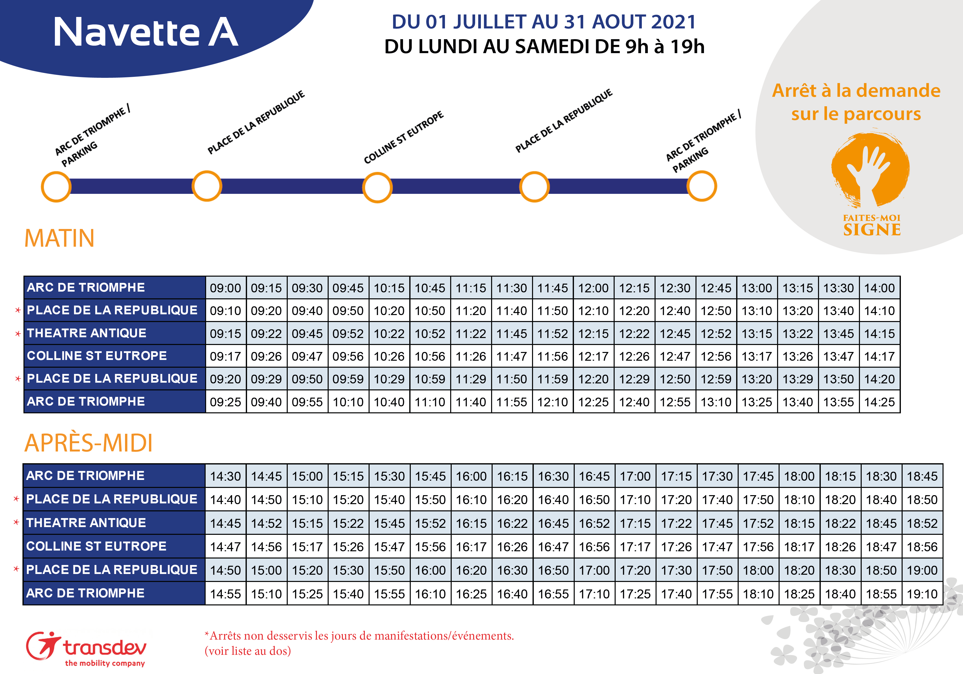 Horaire Navette Les Sablettes Toulon
