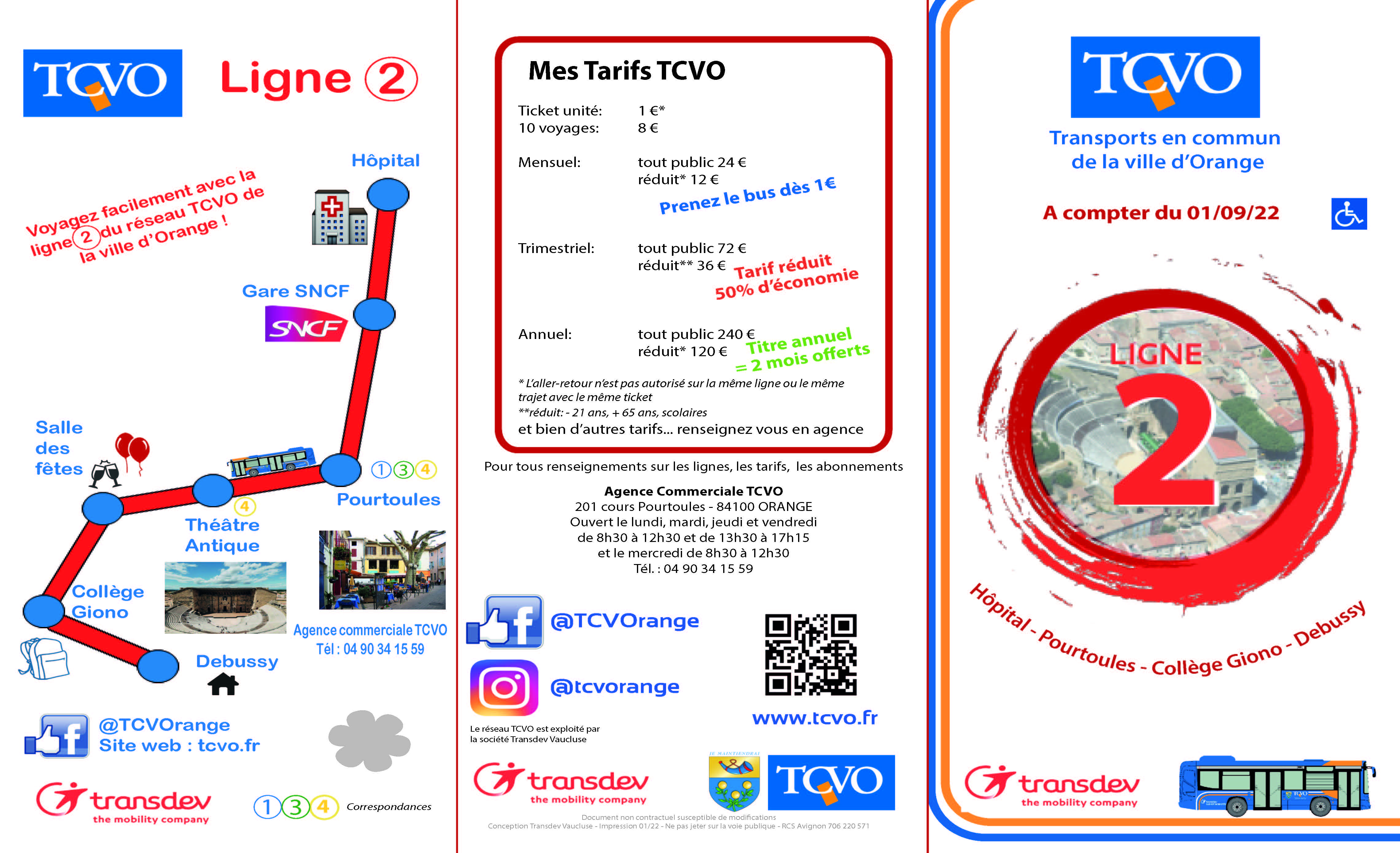 Lignes régulières - TCVO